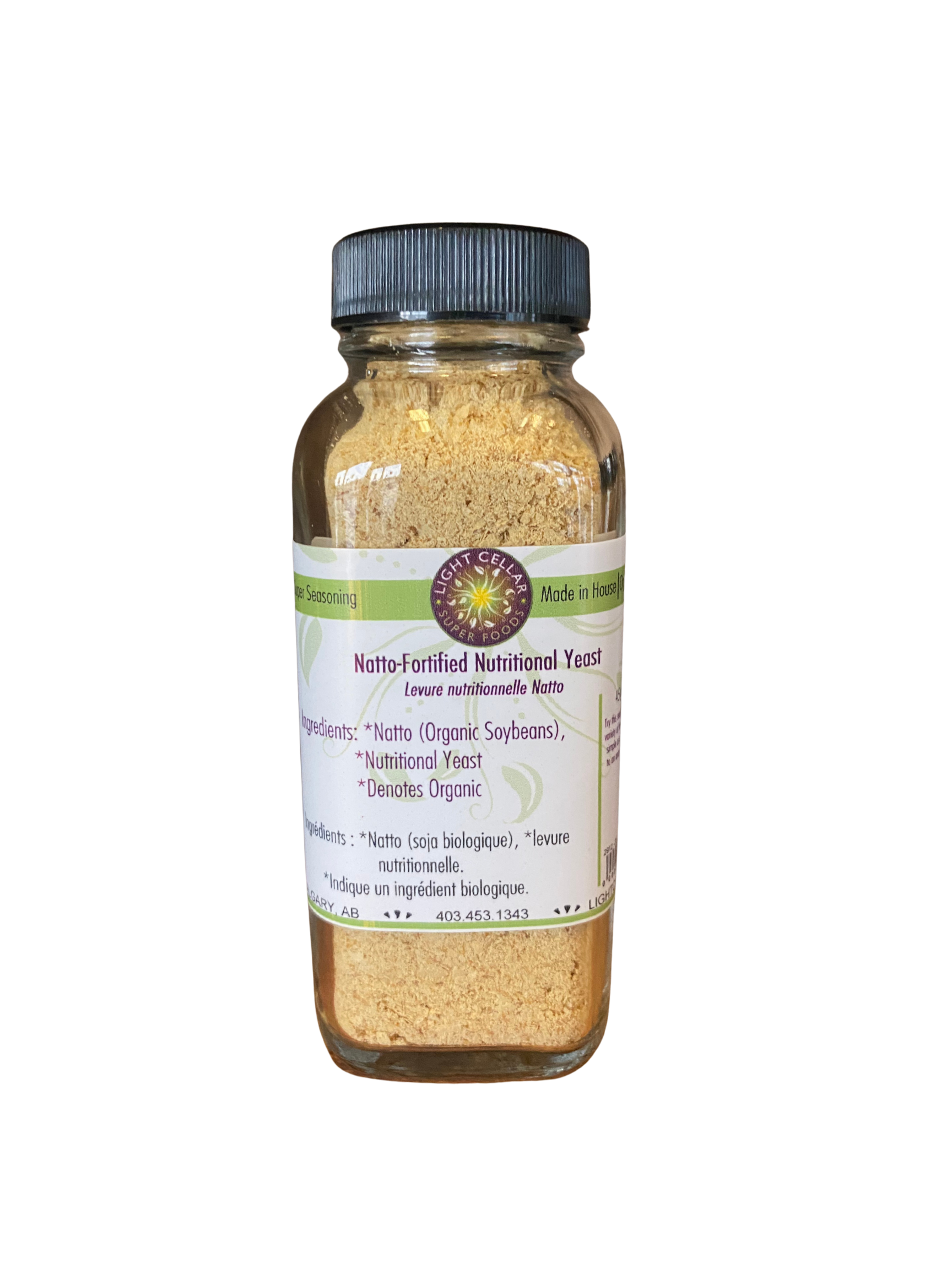 Natto-Fortified Nutritional Yeast