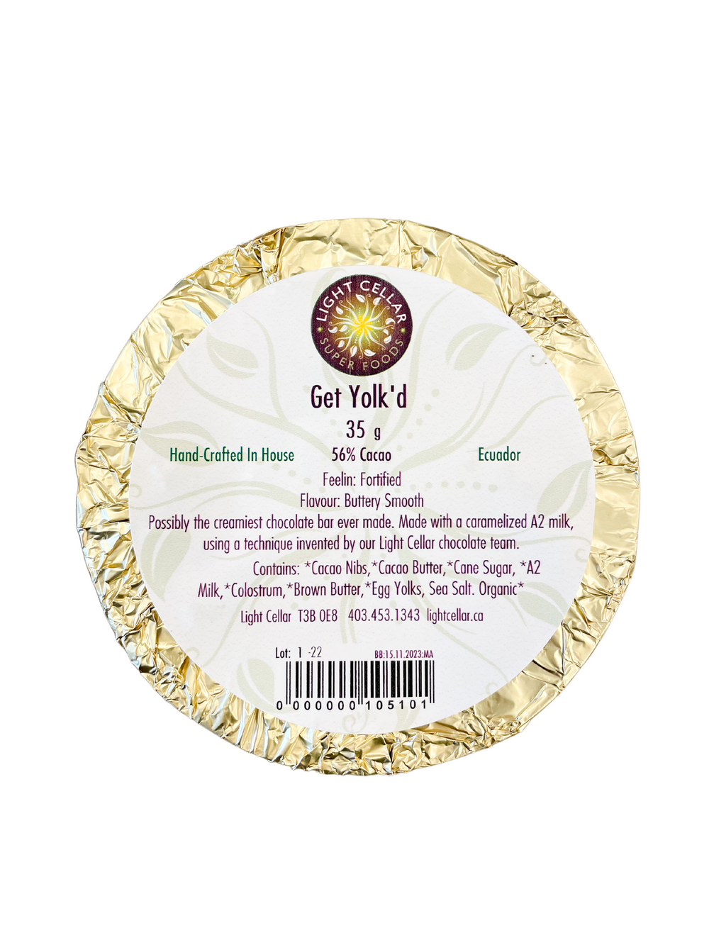 Get Yolk'd Milk Chocolate Bar